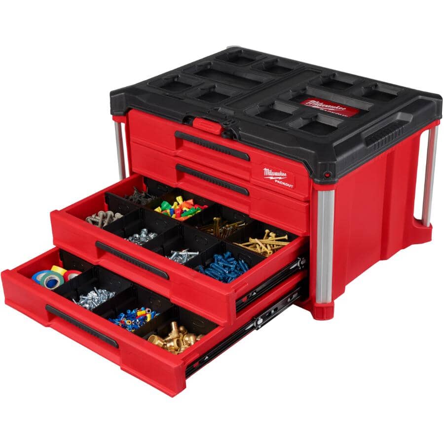 MILWAUKEE Packout 4 Drawer Tool Box | Home Hardware