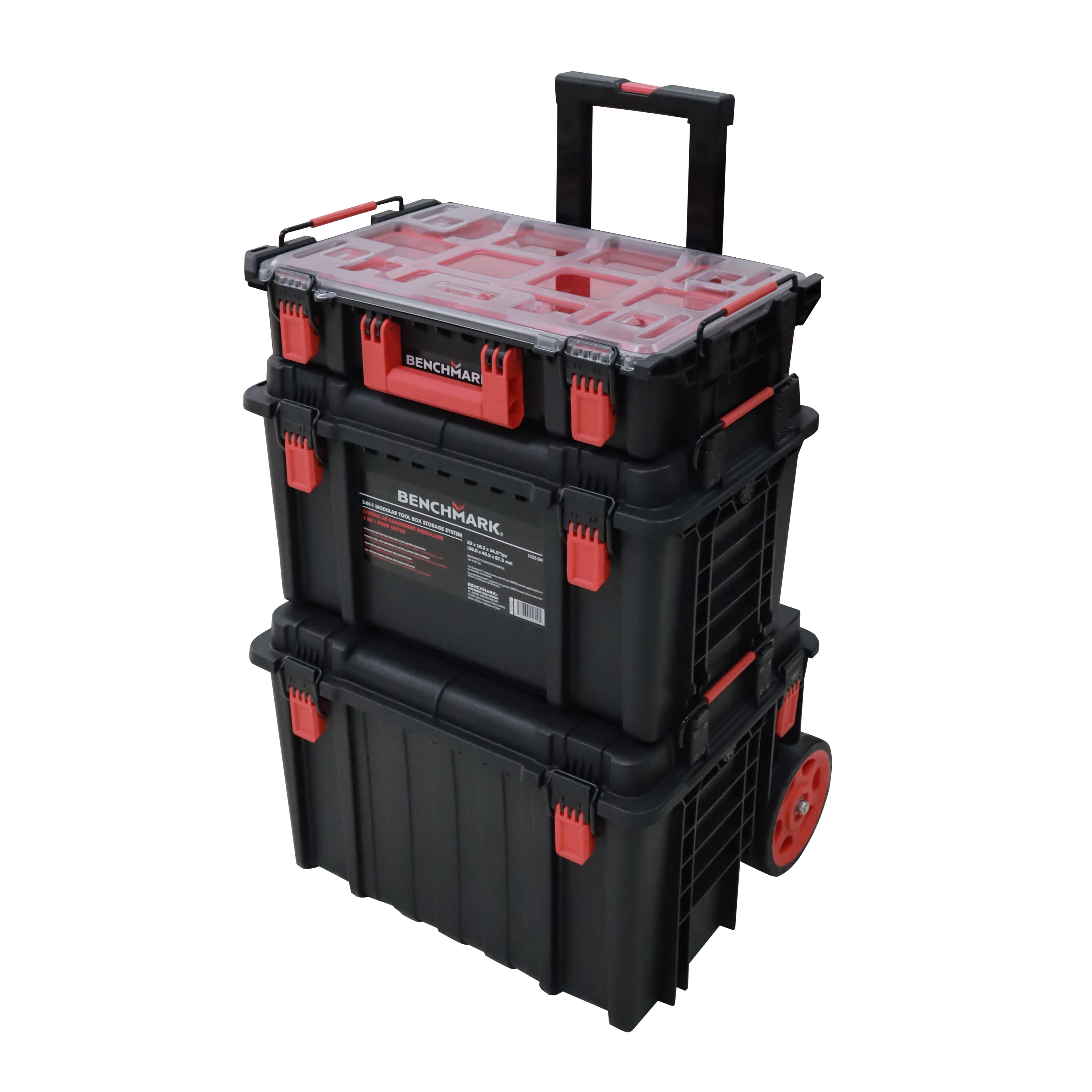 BENCHMARK 3 in 1 Modular Tool Box Set | Home Hardware