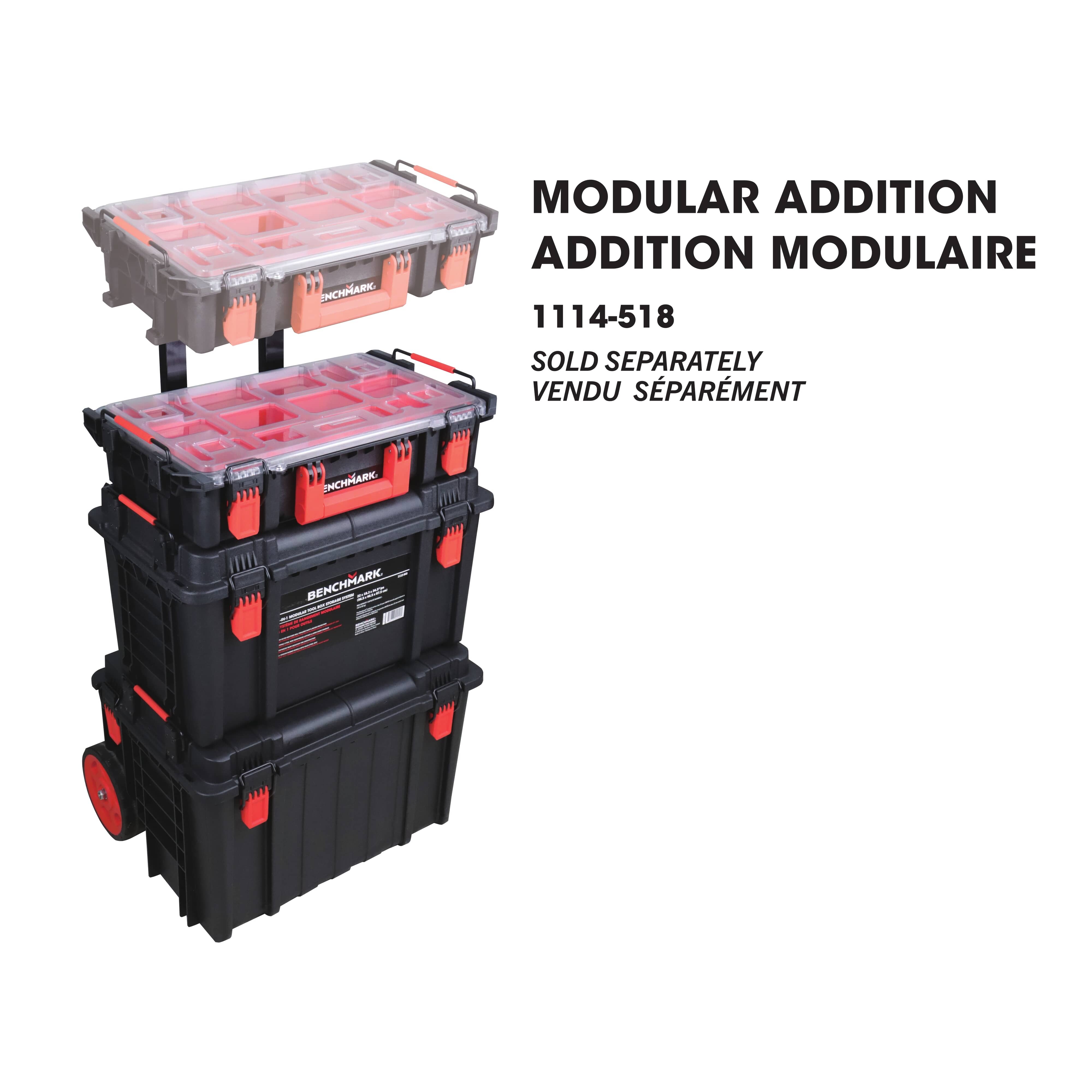 BENCHMARK 3 in 1 Modular Tool Box Set | Home Hardware