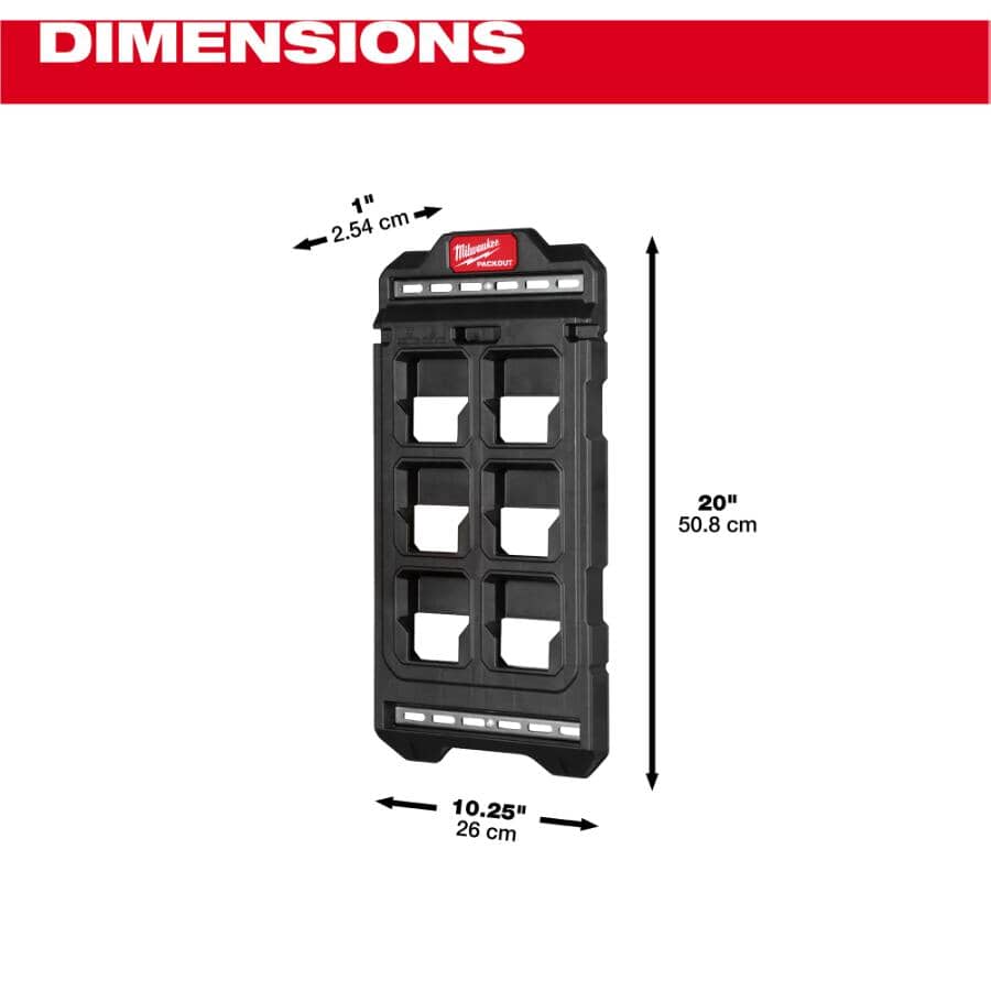 MILWAUKEE Packout Compact Wall Mounting Plate | Home Hardware