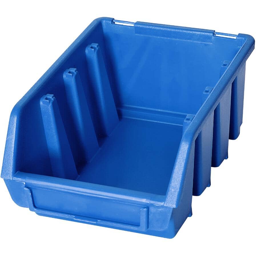 BENCHMARK Small Blue Plastic Storage Bin | Home Hardware