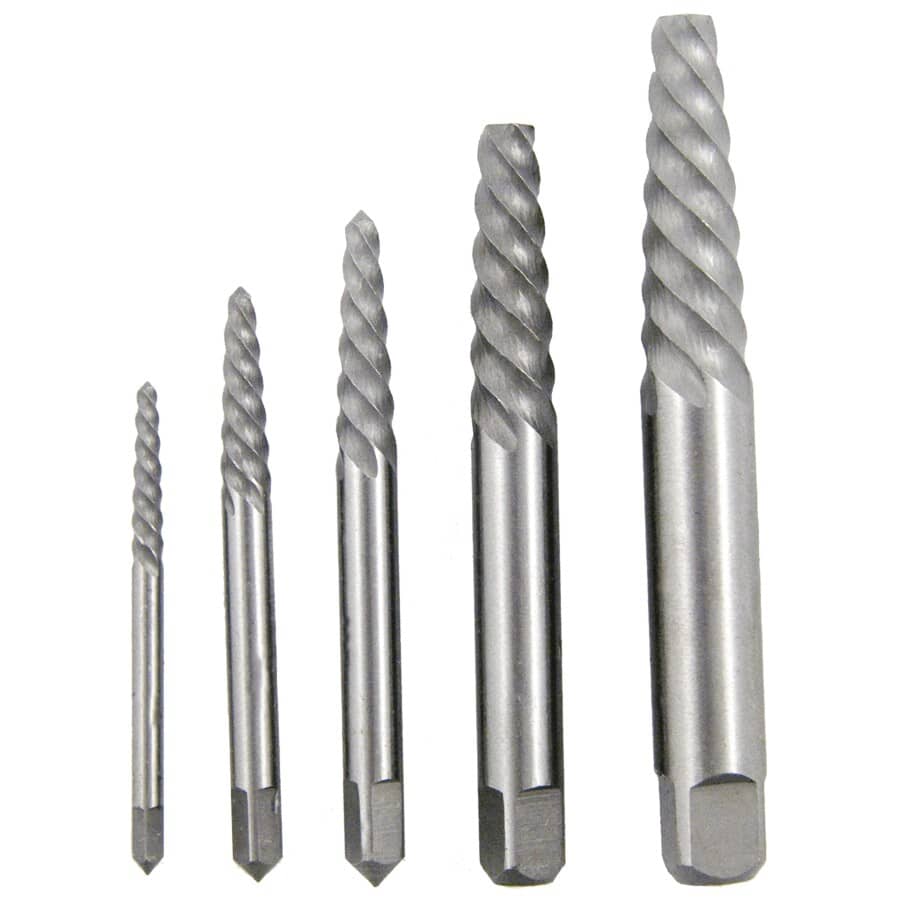MIBRO 5 Piece Spiral Screw Extractor Set | Home Hardware
