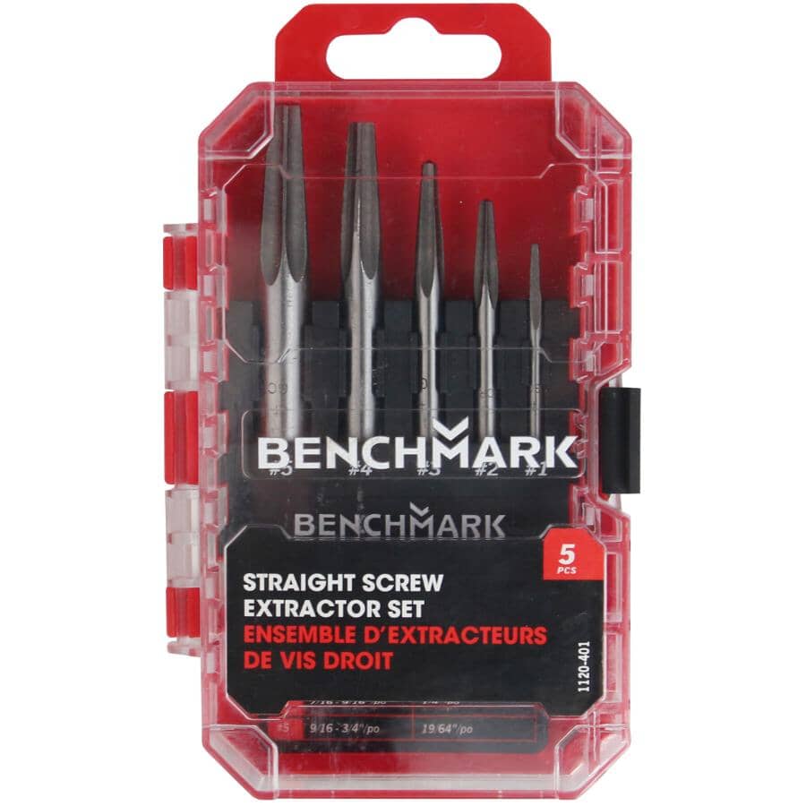 BENCHMARK Straight Screw Extractor Set | Home Hardware