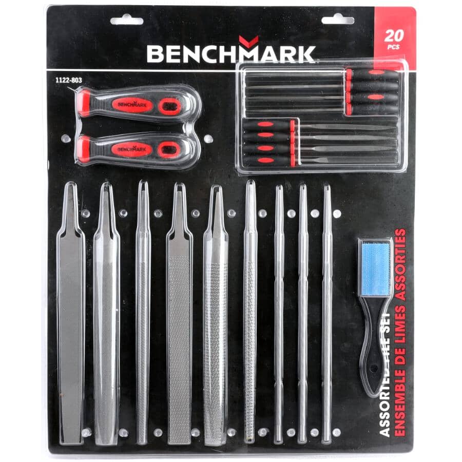 BENCHMARK Assorted File Set - 20 Piece | Home Hardware