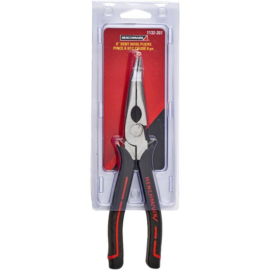 BENCHMARK 8" High Leverage Bent Nose Pliers | Home Hardware
