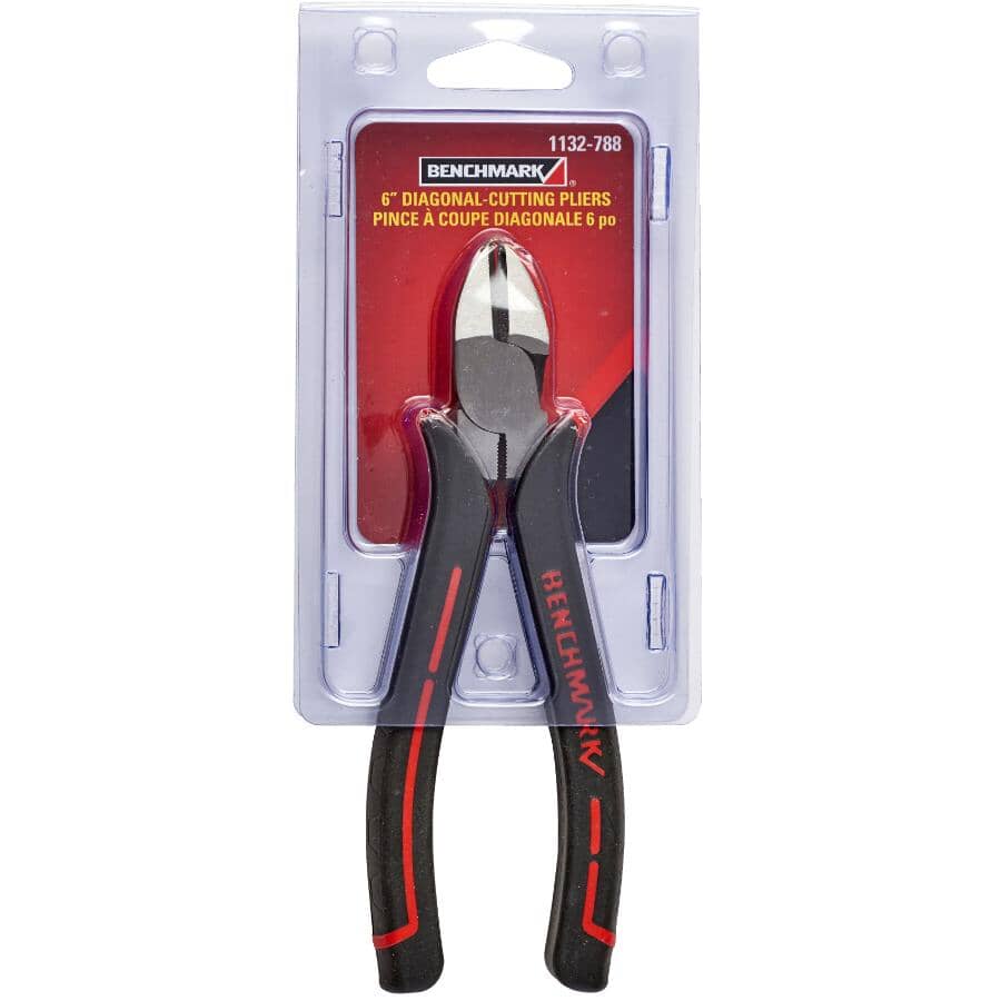 BENCHMARK 6" High Leverage Diagonal Cutting Pliers | Home Hardware
