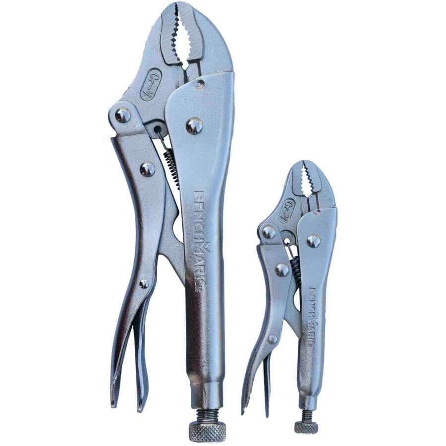 BENCHMARK Curved Jaw Locking Pliers Set | Home Hardware