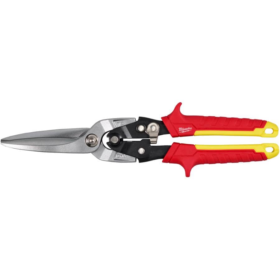 MILWAUKEE Long Cut Aviation Tin Snips | Home Hardware