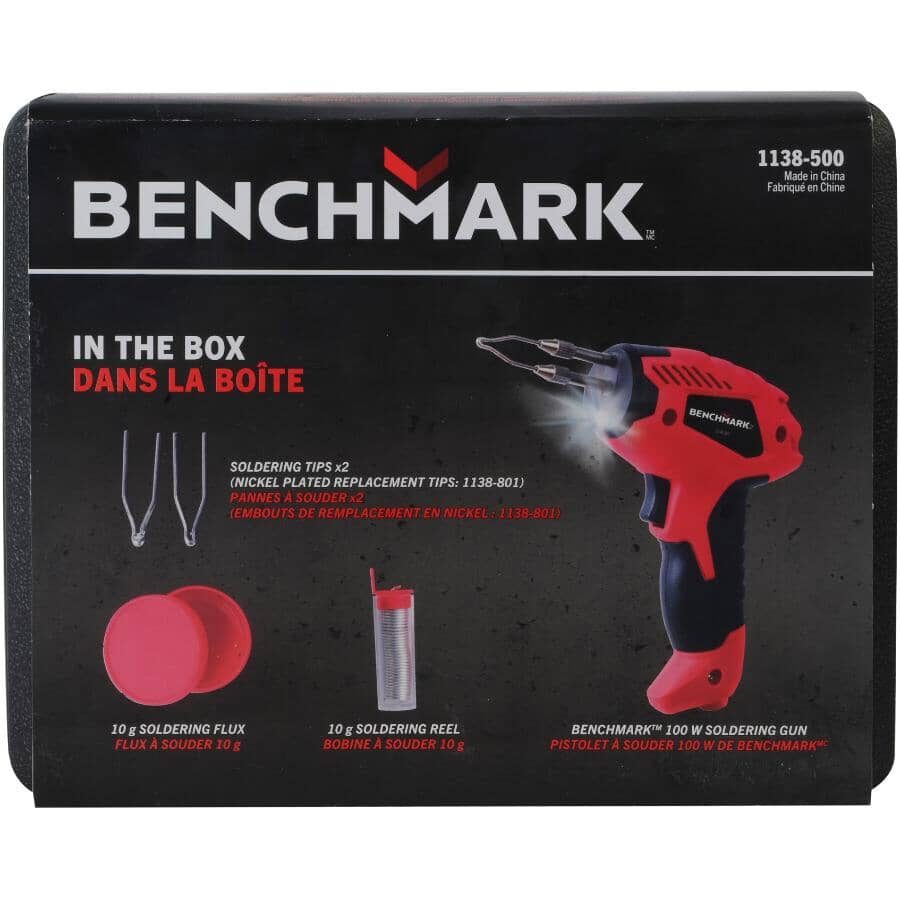 BENCHMARK 100W Soldering Gun | Home Hardware