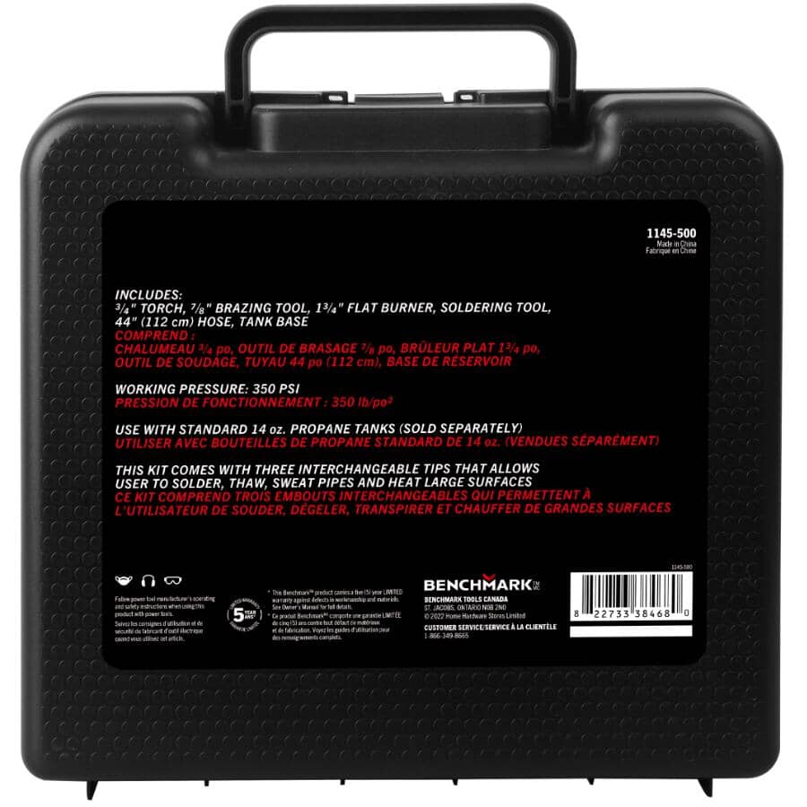 BENCHMARK Brazing / Soldering Torch Kit | Home Hardware