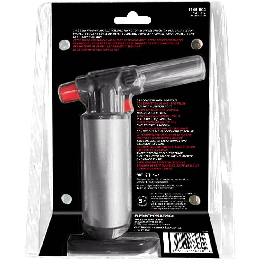 BENCHMARK Butane Mini Torch | Home Hardware