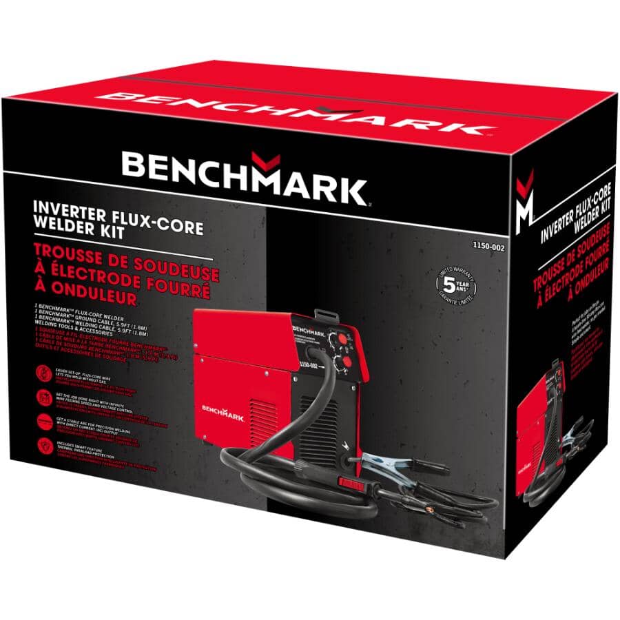 BENCHMARK Flux Core Welder - 90 Amp | Home Hardware