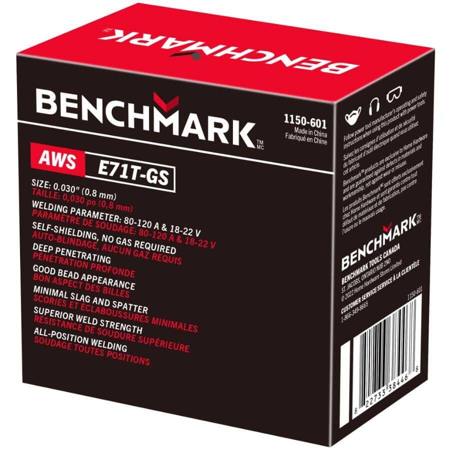 BENCHMARK Gasless Flux Mig Welding Wire E71T GS | Home Hardware