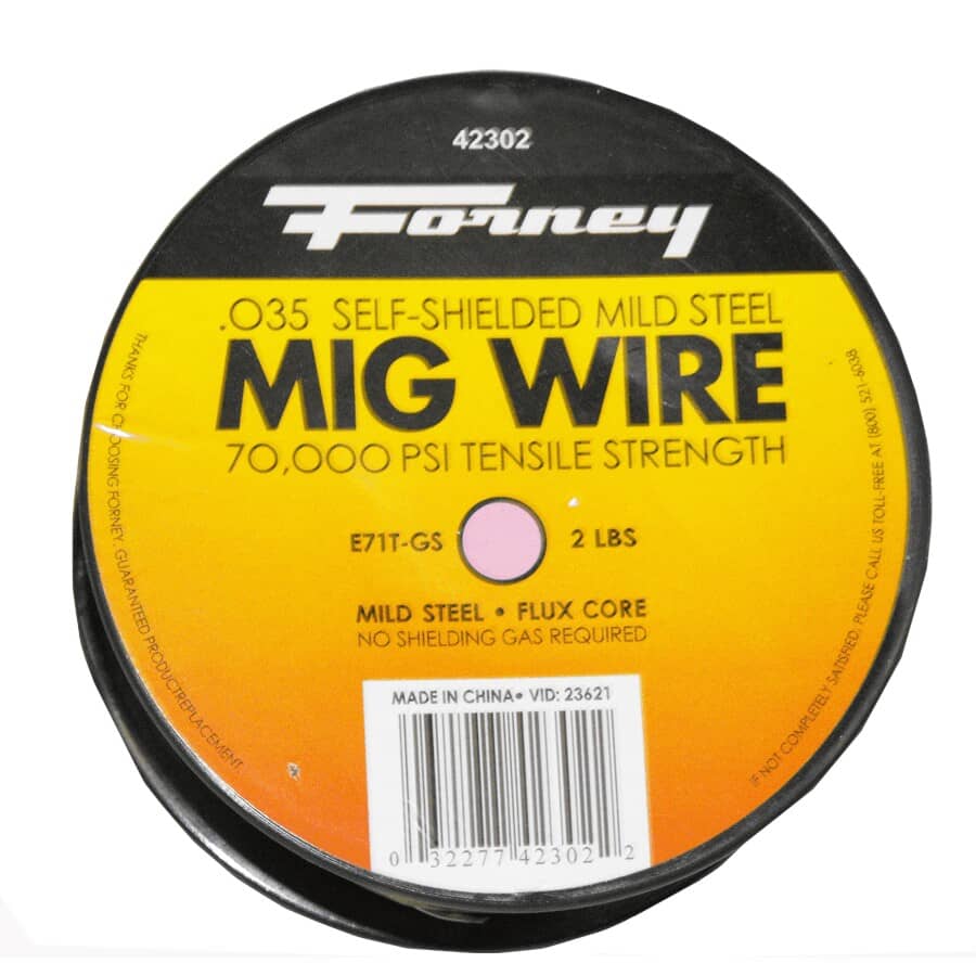 Forney 0.035 2lb Flux Mig Welding Wire | Home Hardware