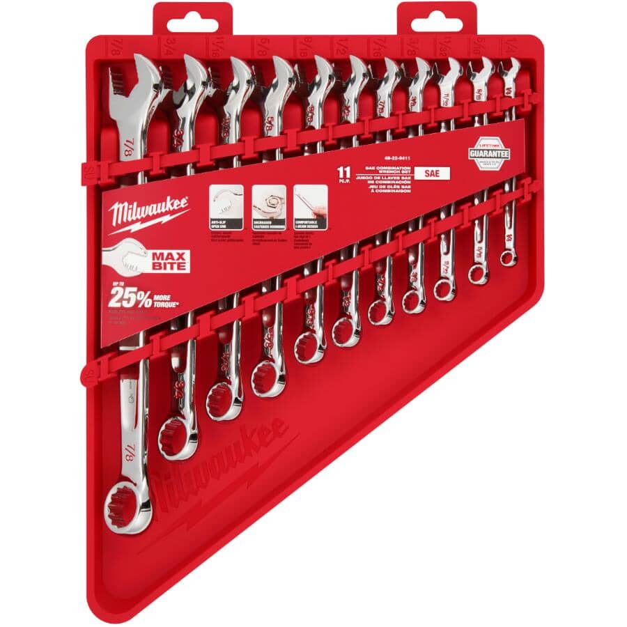 MILWAUKEE SAE Combination Wrench Set | Home Hardware
