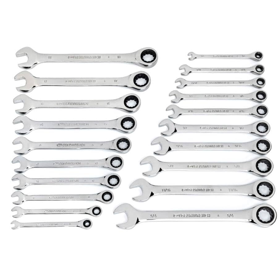 GEARWRENCH Metric & SAE Ratchet Wrench Set | Home Hardware