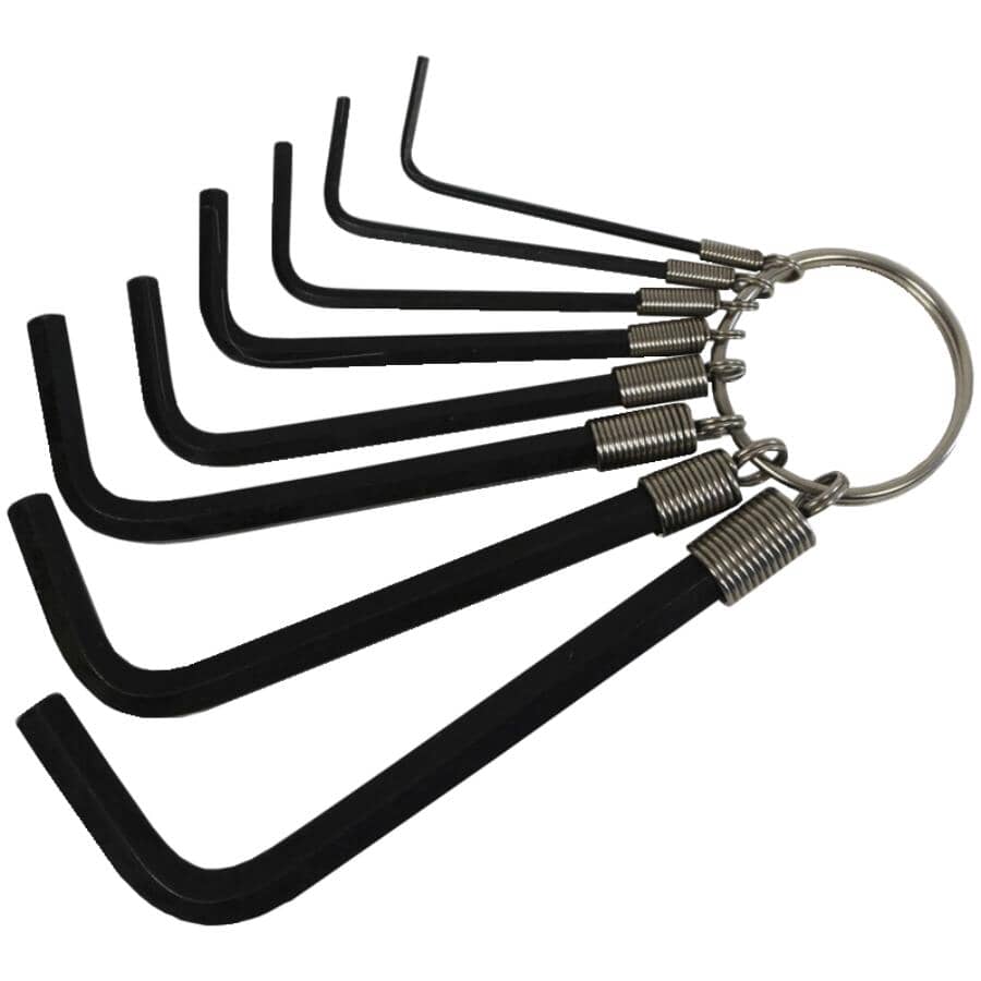 BENCHMARK 8 Piece Metric Hex Key Set, with Ring | Home Hardware