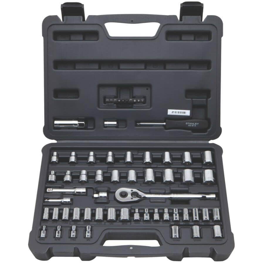 STANLEY 1/4" & 3/8" Drive Mechanic's Socket Set | Home Hardware