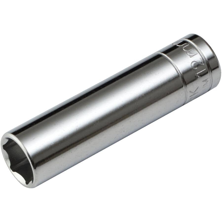 BENCHMARK 12mm 6 Point Deep Socket, for 3/8" Drive | Home Hardware