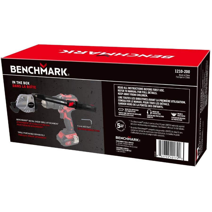 BENCHMARK Shear Drill Attachment | Home Hardware