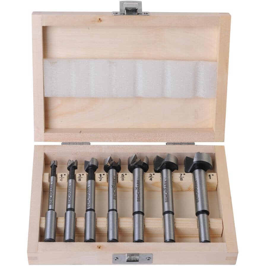 BENCHMARK High Carbon Steel Forstner Bit Set | Home Hardware