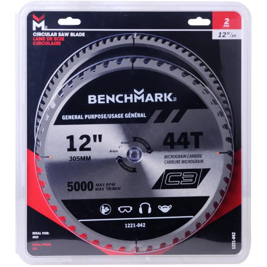 BENCHMARK 12" Circular Saw Blade Set | Home Hardware