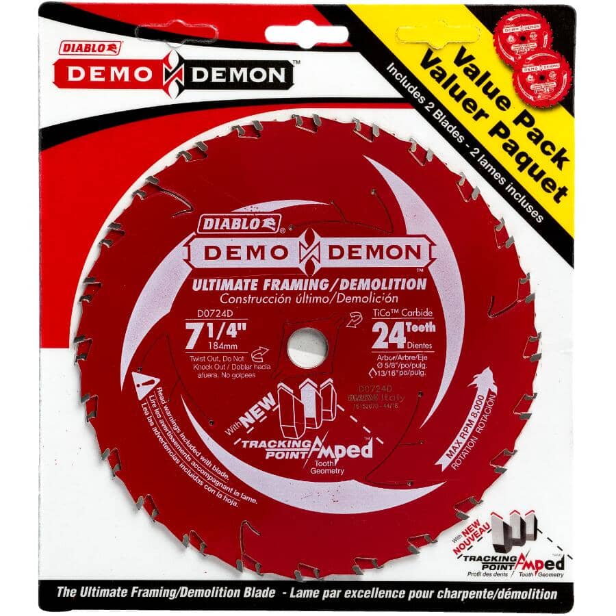 DIABLO 7-1/4" Demolition Circular Saw Blade | Home Hardware