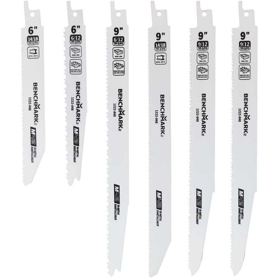 BENCHMARK Metal / Wood Reciprocating Blade Set | Home Hardware