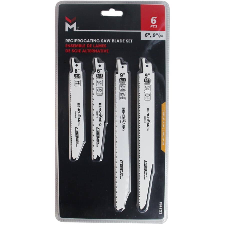 BENCHMARK Metal / Wood Reciprocating Blade Set | Home Hardware