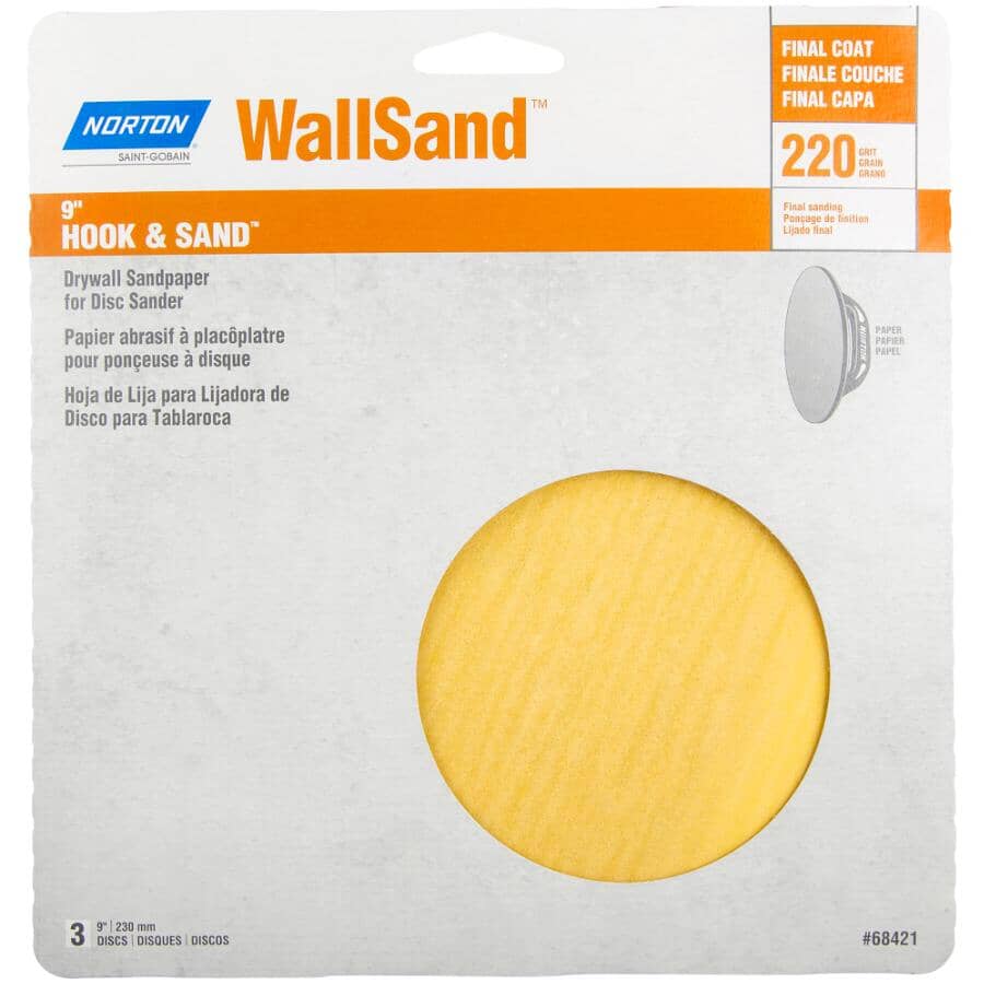 NORTON WallSand 9" Hook & Loop Drywall Sandpaper | Home Hardware