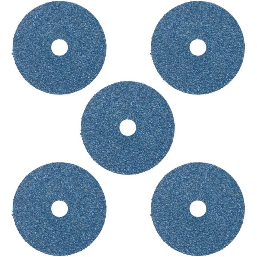 BENCHMARK 24 Grit 5" x 7/8" Resin Fibre Discs | Home Hardware