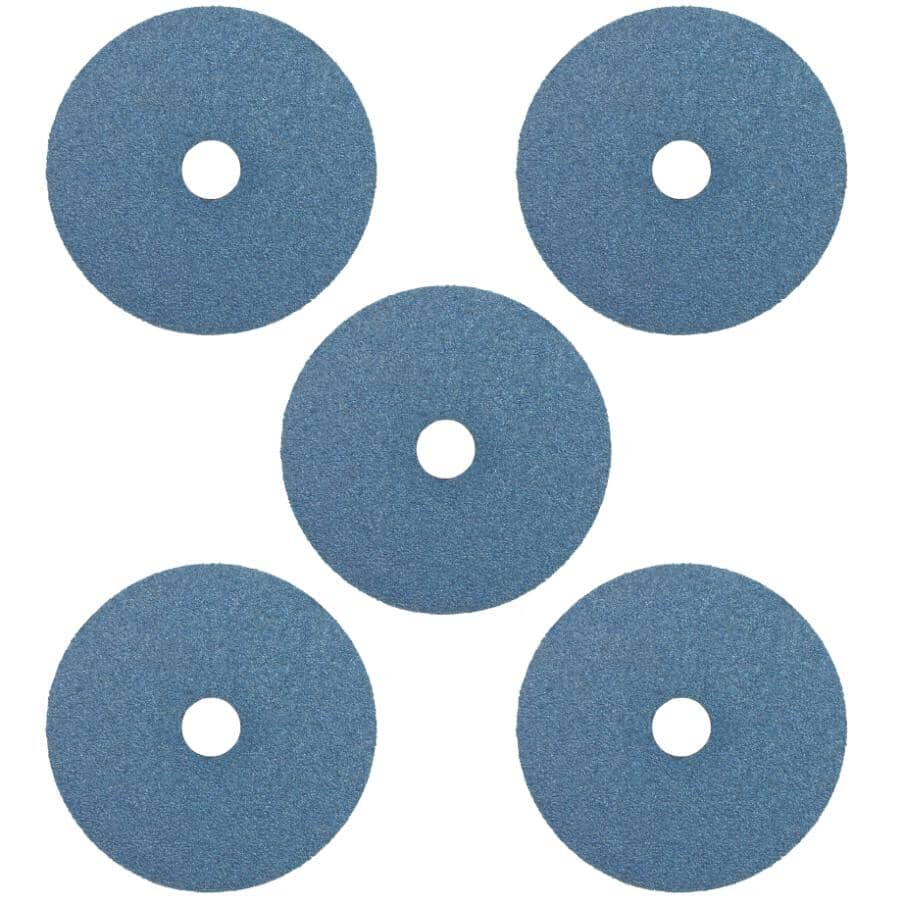 BENCHMARK 50 Grit 5" x 7/8" Resin Fibre Discs | Home Hardware