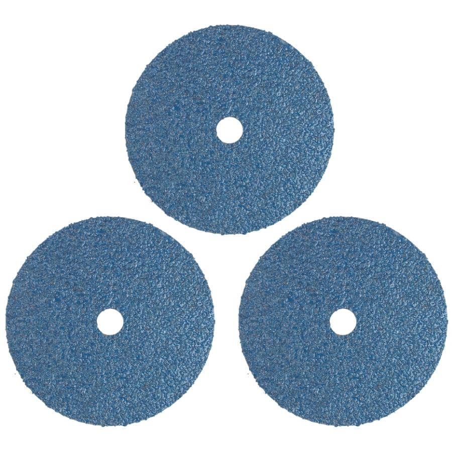 BENCHMARK 24 Grit 7" x 7/8" Resin Fibre Discs | Home Hardware