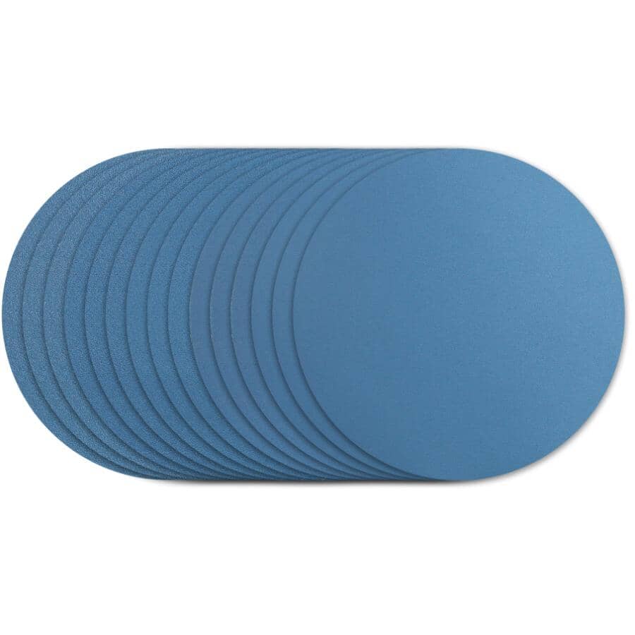 BENCHMARK 7" Assorted Grits Zirconium Ceramic Hook & Loop Sanding Discs ...