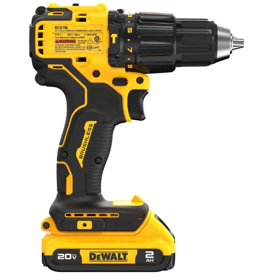 DEWALT 20V Max 1/2" Cordless Hammer Drill Kit | Home Hardware