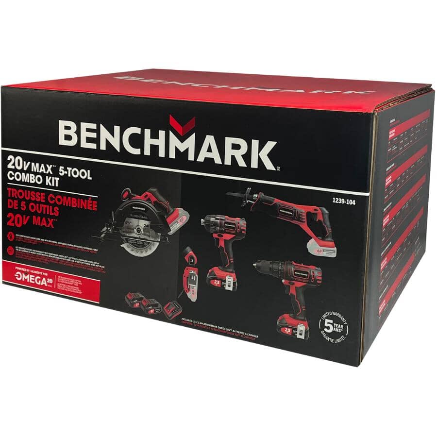 BENCHMARK 20V Max Lithium | Home Hardware