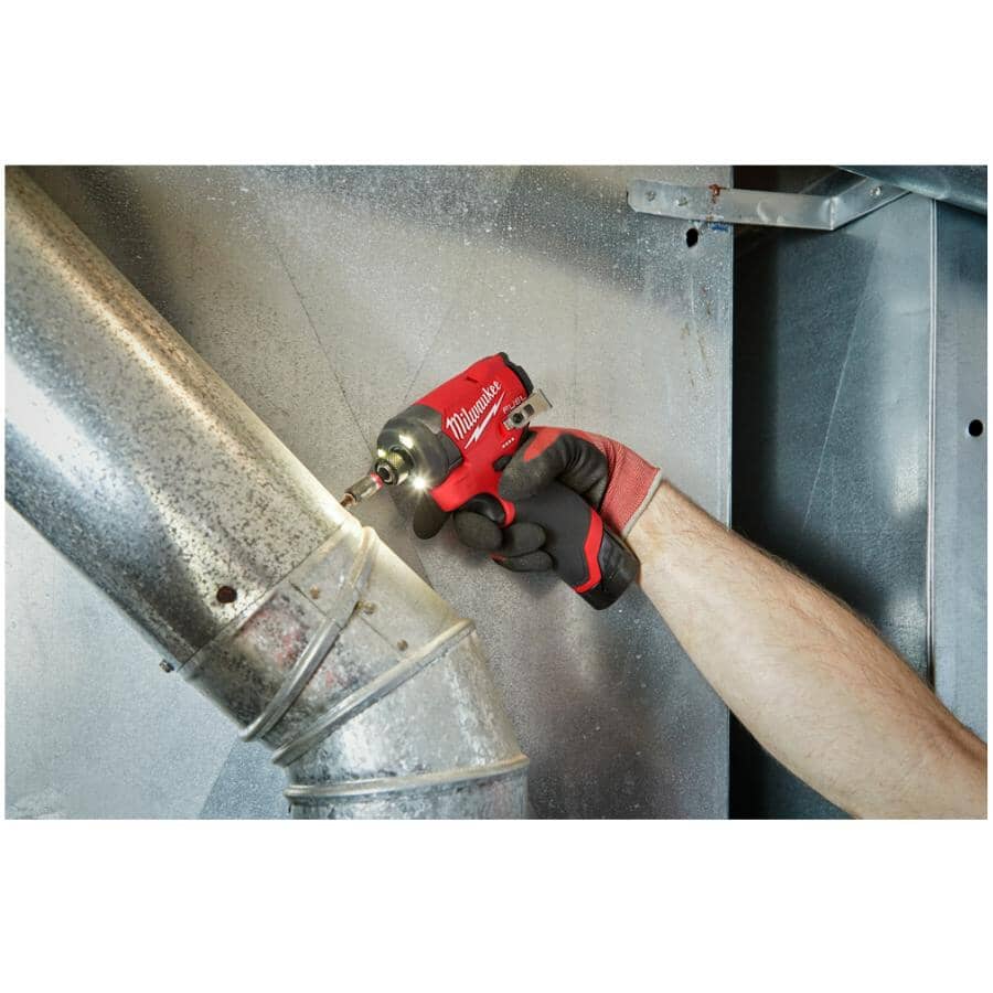 MILWAUKEE M12 Fuel 12V Cordless Hammer Drill & Impact Driver Combo Kit- with 2 Batteries ...