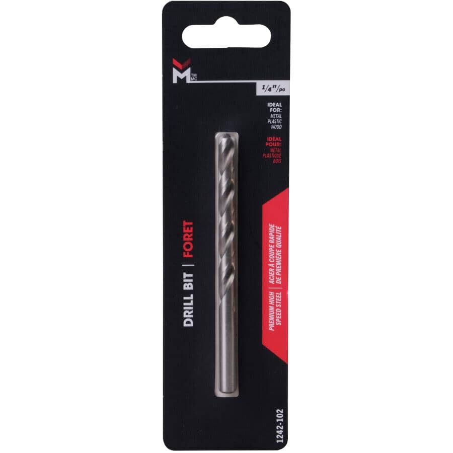 BENCHMARK 1/4" High Speed Steel Drill Bit | Home Hardware