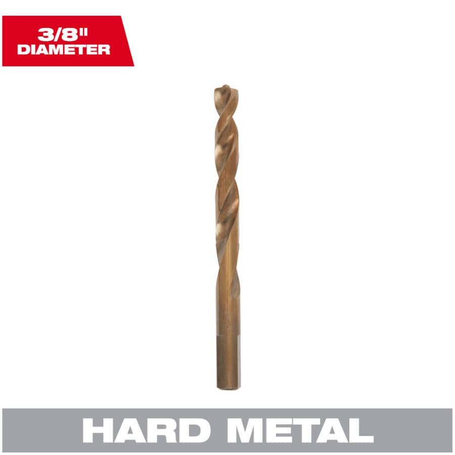 MILWAUKEE Red Helix 3/8" Cobalt Drill Bit | Home Hardware