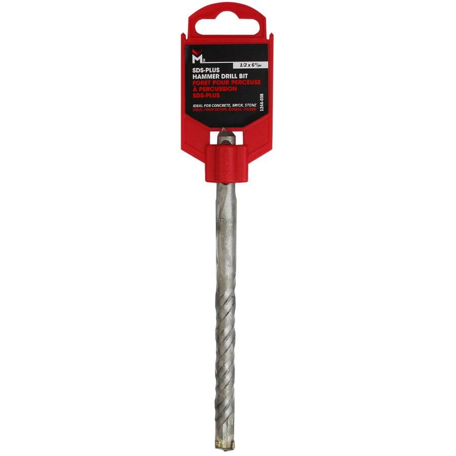 BENCHMARK 1/2" x 4" x 6" SDS PLUS Drill Bit | Home Hardware