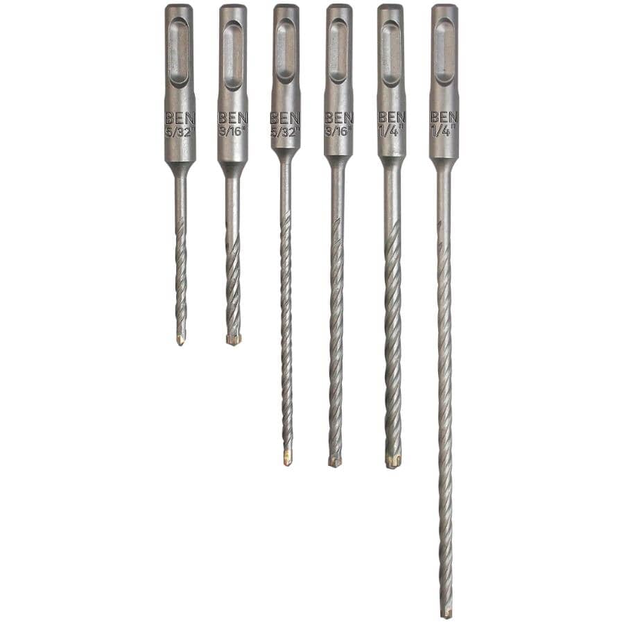 BENCHMARK SDS PLUS Drill Bit Set | Home Hardware