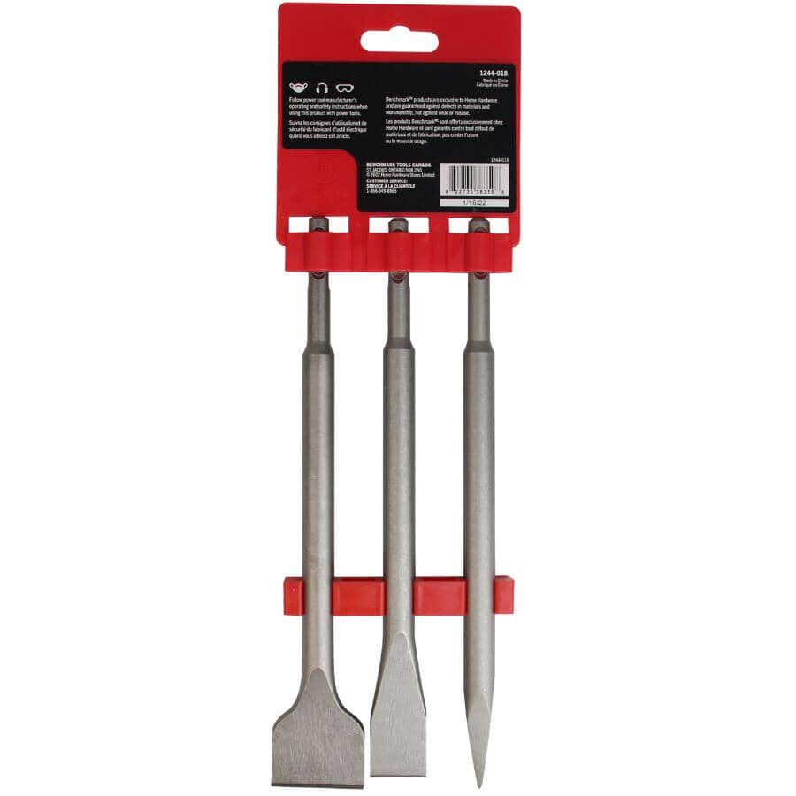 BENCHMARK SDS PLUS Drill Chisel Set | Home Hardware