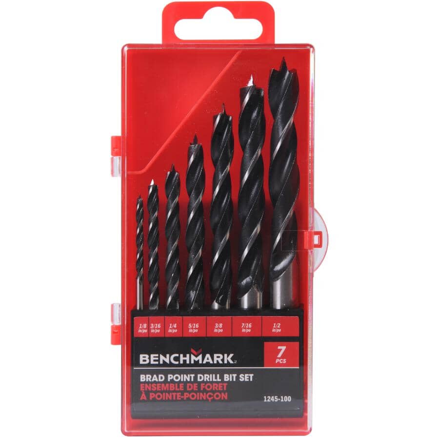 BENCHMARK Brad Point Drill Bit Set | Home Hardware