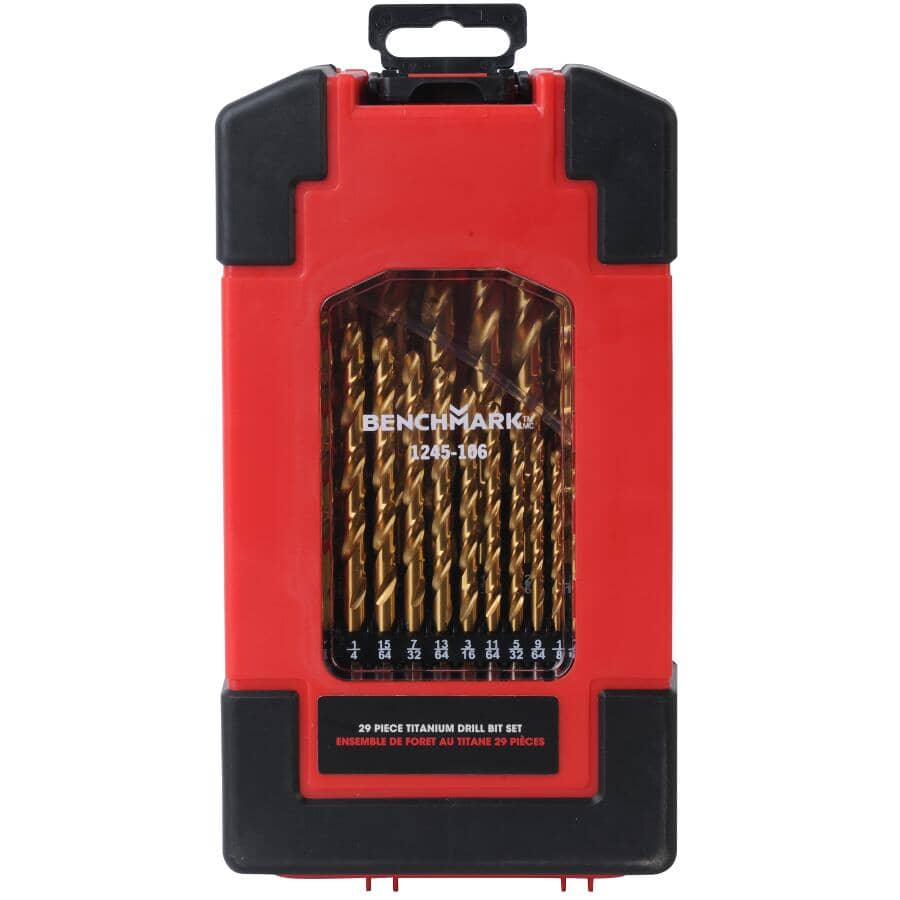 BENCHMARK Titanium Drill Bit Set | Home Hardware