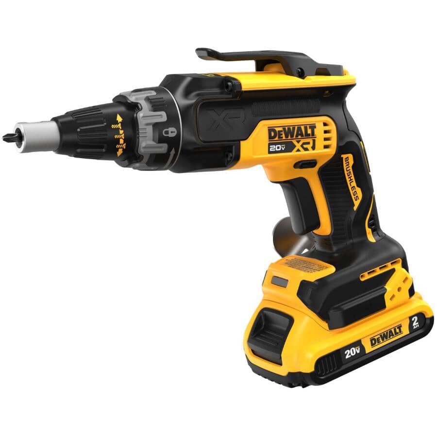 DEWALT 20V Max XR Brushless Drywall Screw Gun Kit | Home Hardware