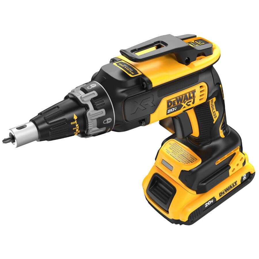 DEWALT 20V Max XR Brushless Drywall Screw Gun Kit | Home Hardware