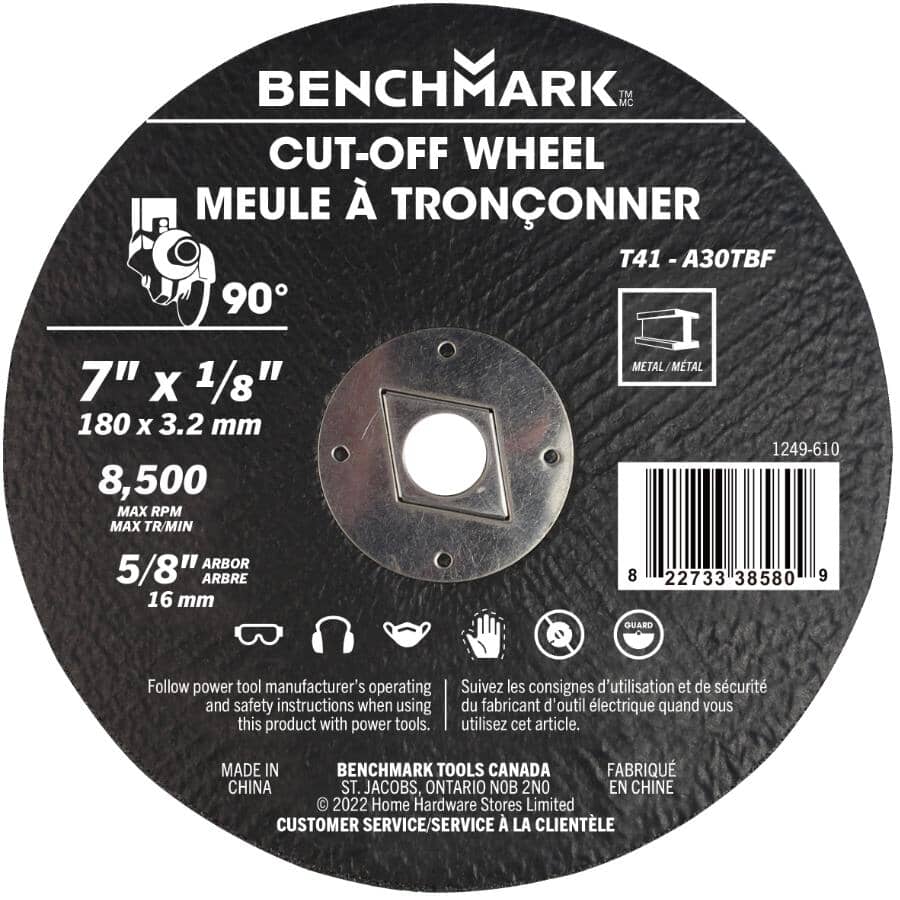 BENCHMARK 7" x 1/8" x 5/8" Metal Cut | Home Hardware