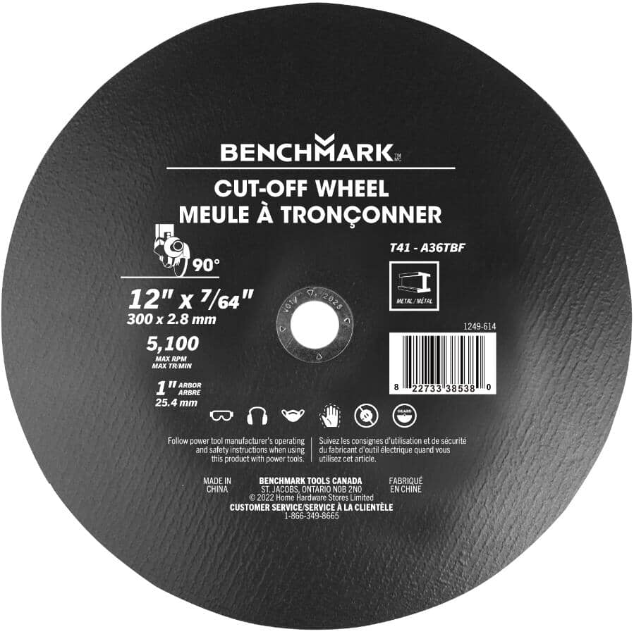 BENCHMARK 12" x 7/64" x 1" Metal Cut | Home Hardware