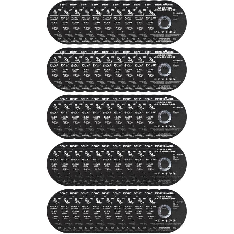 BENCHMARK 4-1/2" x 0.045" x 7/8" Metal Cut | Home Hardware