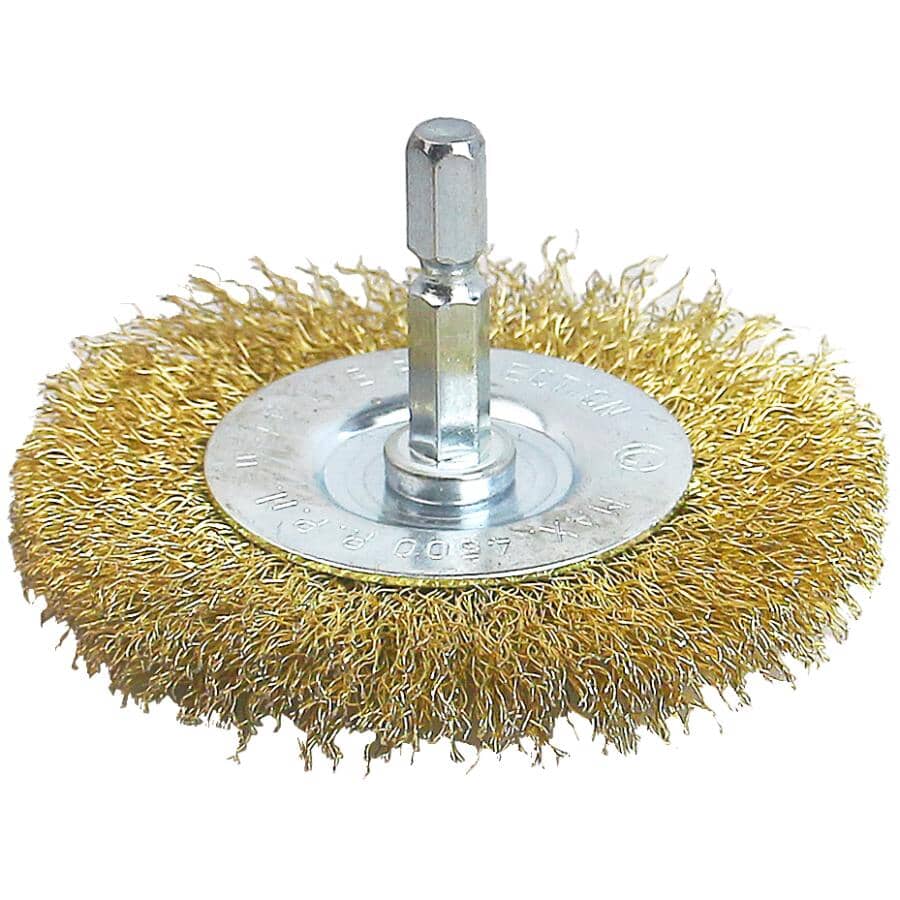 BENCHMARK 3" Fine Wire Wheel | Home Hardware